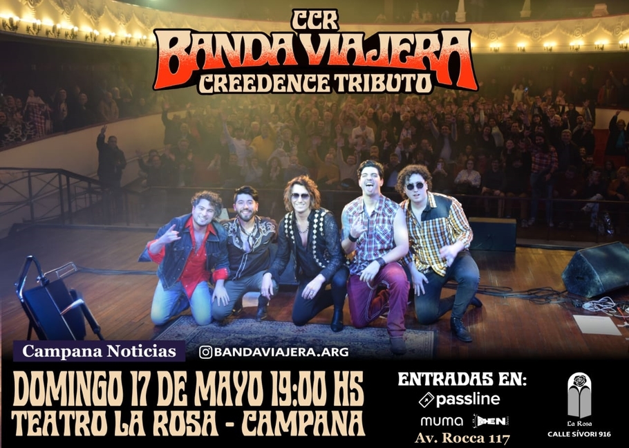 Campana Noticias | El espíritu de Creedence revive en Campana: La Banda ...