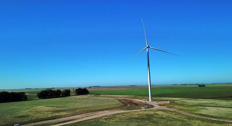 Campana Noticias | Tenaris completó el montaje del primer aerogenerador ...