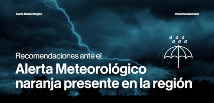 Campana Noticias | Brindan recomendaciones ante la alerta naranja por ...