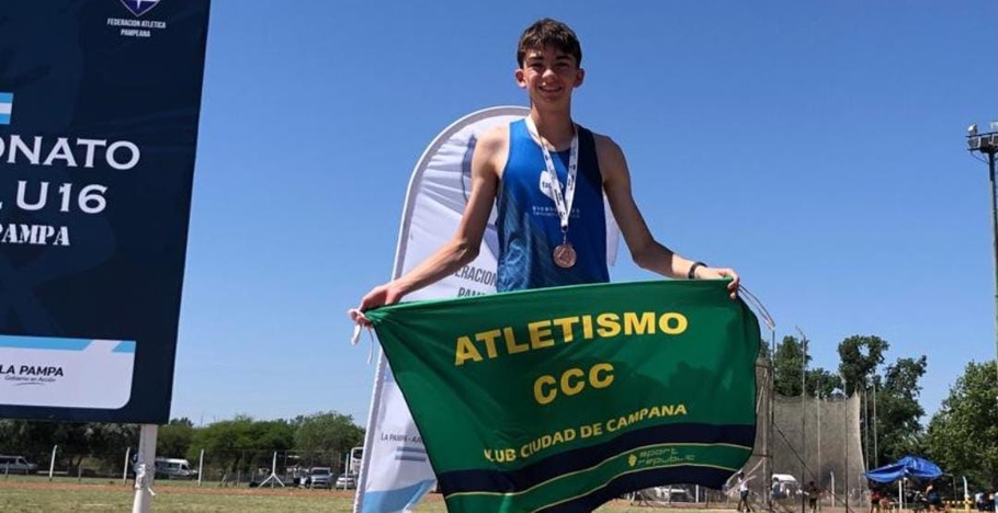 Campana Noticias | Atletas del CCC lograron tres medallas de bronce en el Campeonato Nacional U16